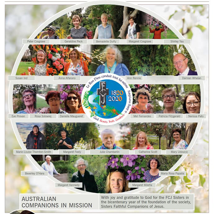 Companions in Mission in Australia - Faithful Companions of Jesus